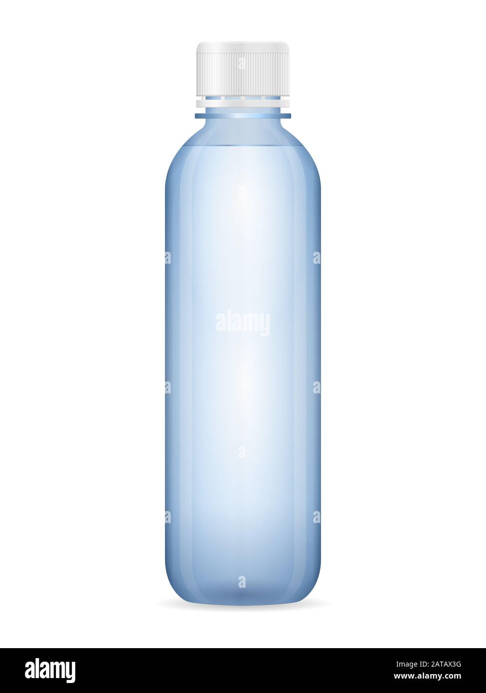 Water bottle on a white background. Vector illustration Stock Photo - Alamy