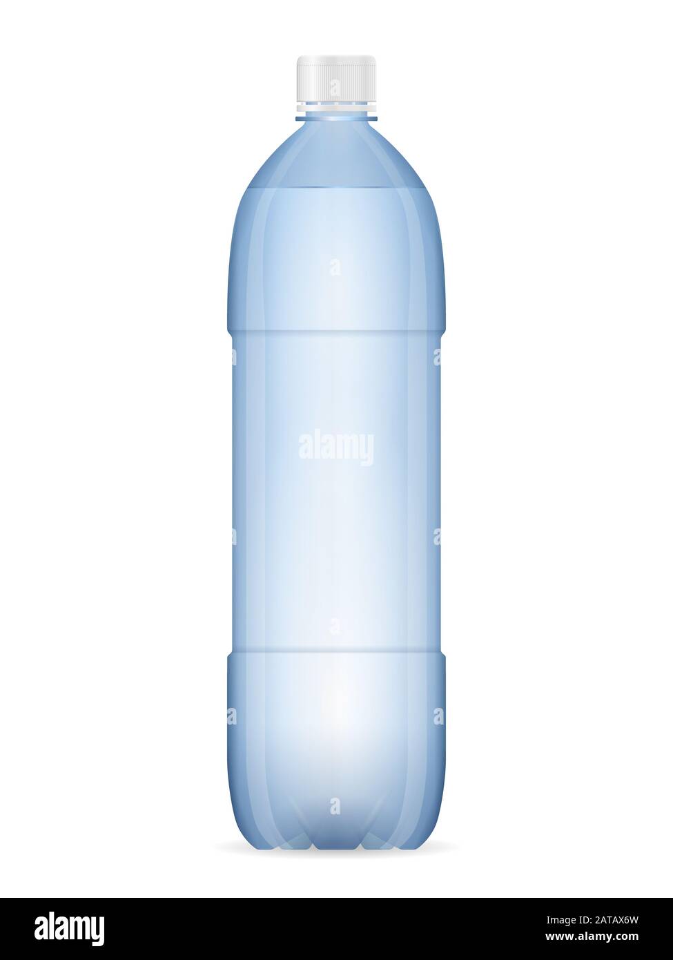 Water bottle on a white background. Vector illustration Stock Photo - Alamy