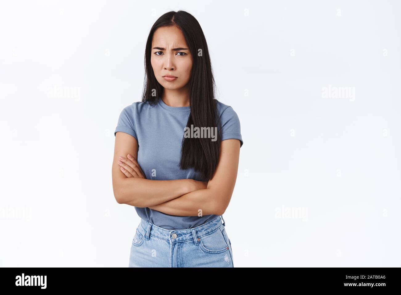 Timid look hi-res stock photography and images - Alamy