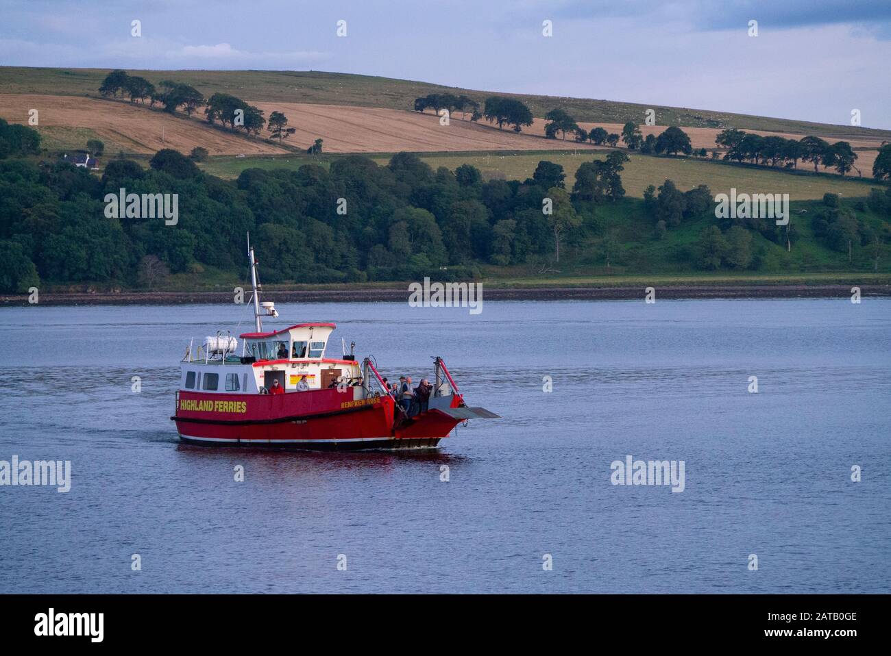 CROMARTY FIRTH, SCOTLAND, UK - 23 Aug 2017 - The Cromarty - Nigg car ...