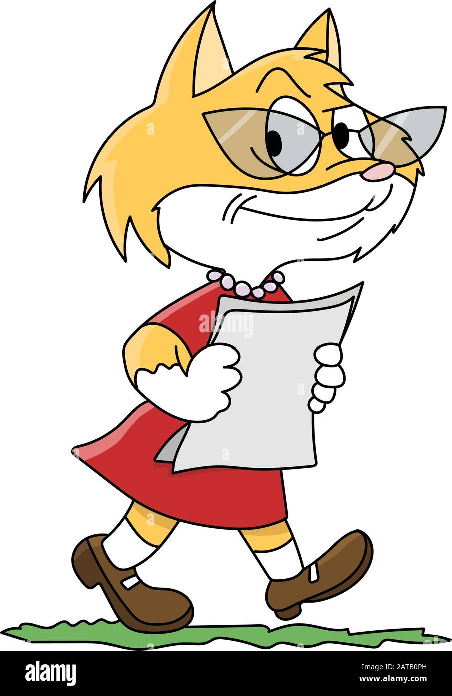 Cartoon professor hi-res stock photography and images - Alamy