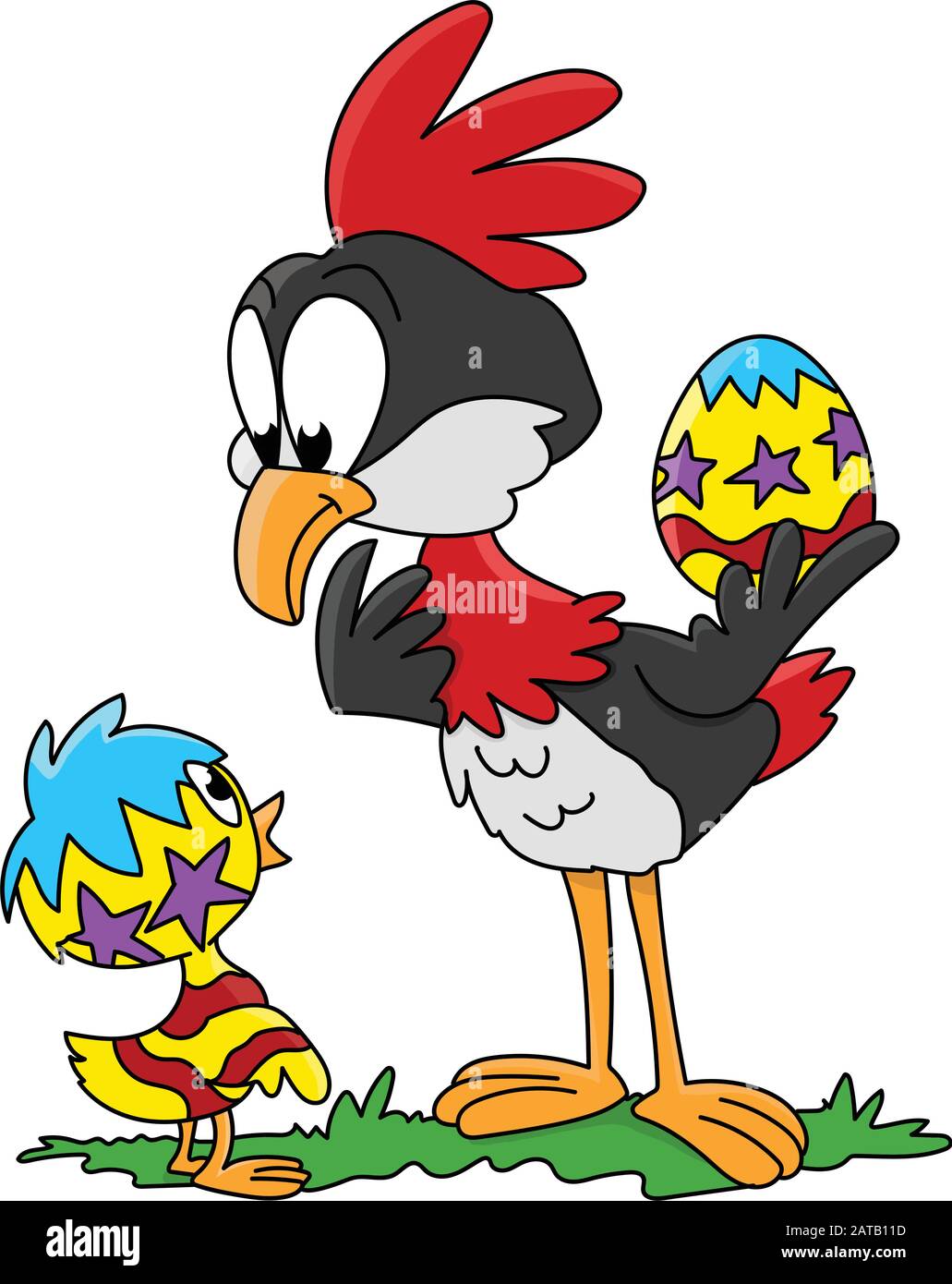 Chick cartoon hi-res stock photography and images - Alamy