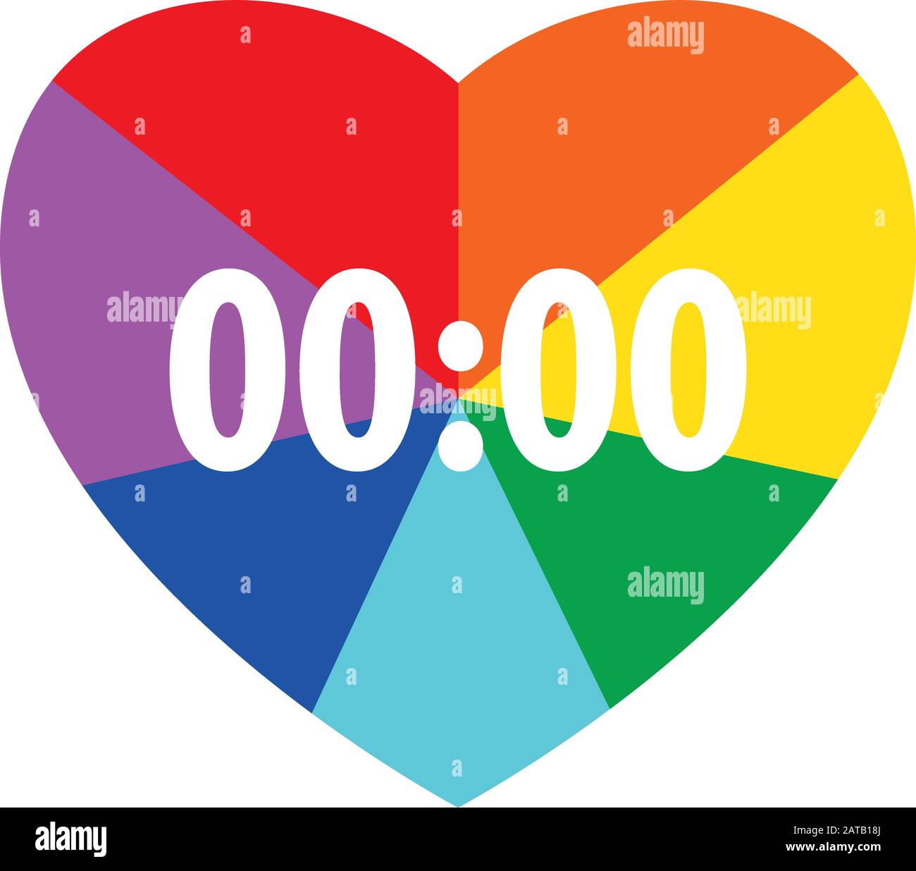 Sun ray clock Stock Vector Images - Alamy