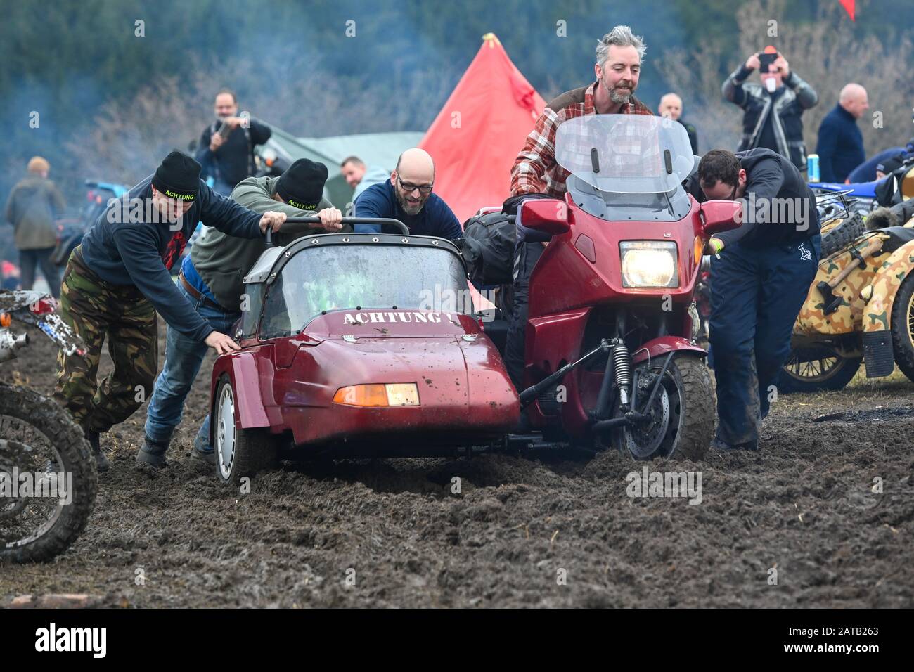 German motorcycle mud hi-res stock photography and images - Alamy