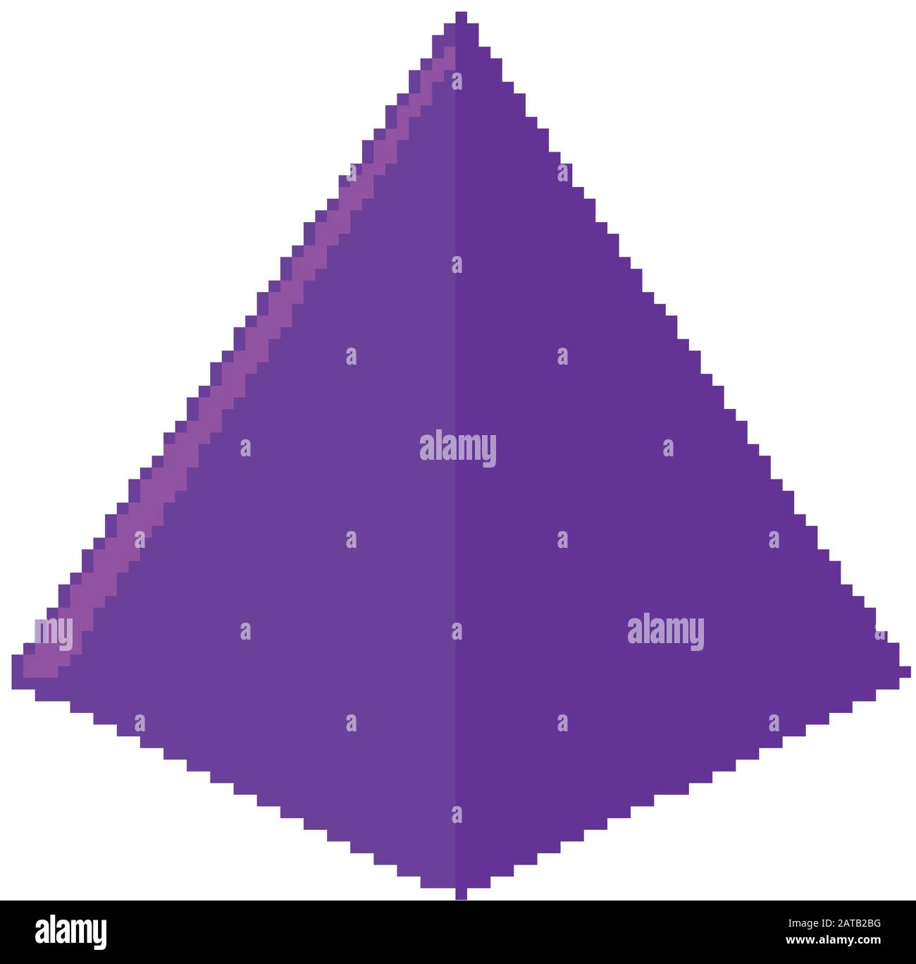 Colourful pyramid Stock Vector Images - Alamy