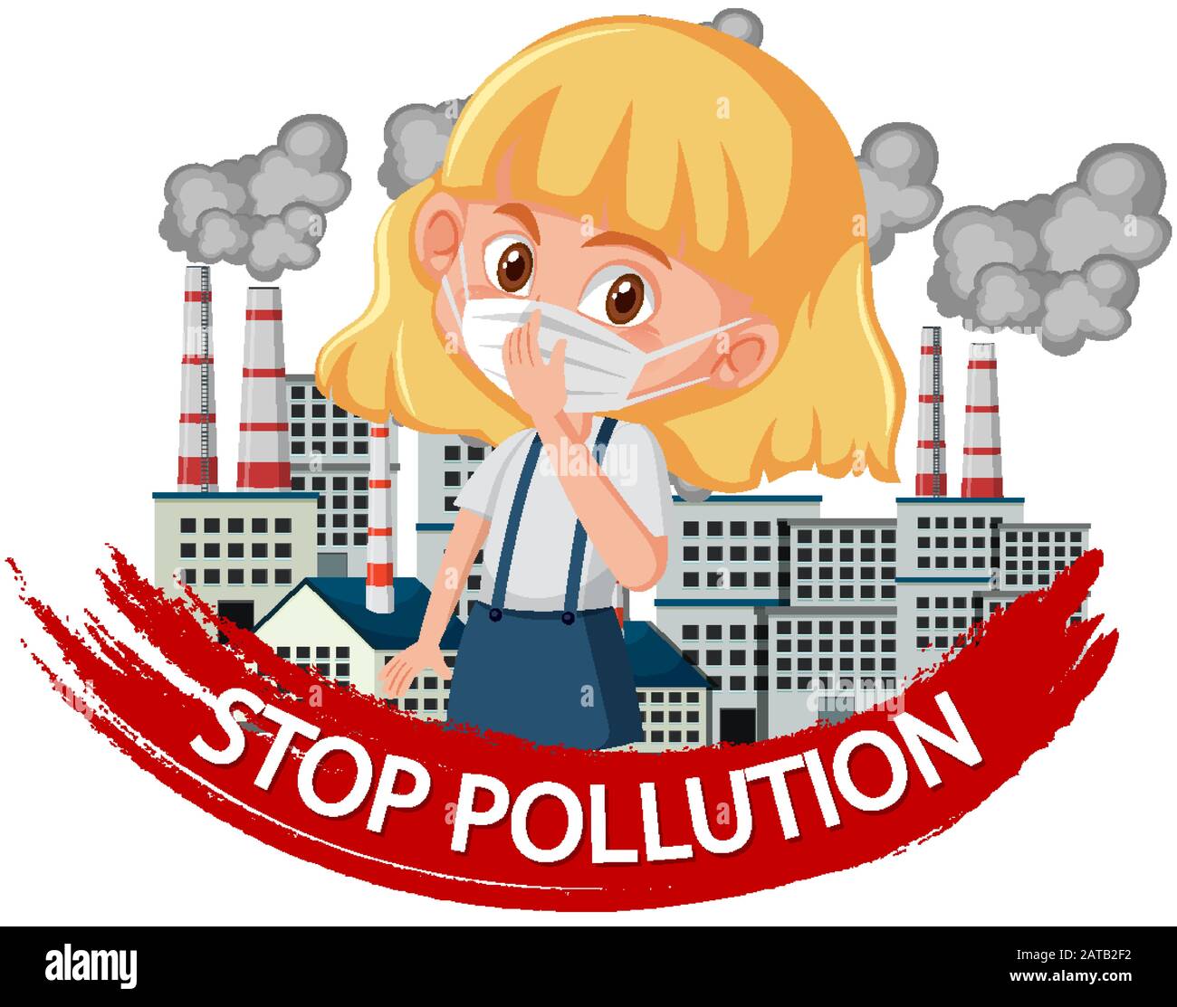 Poster On Air Pollution Clipart