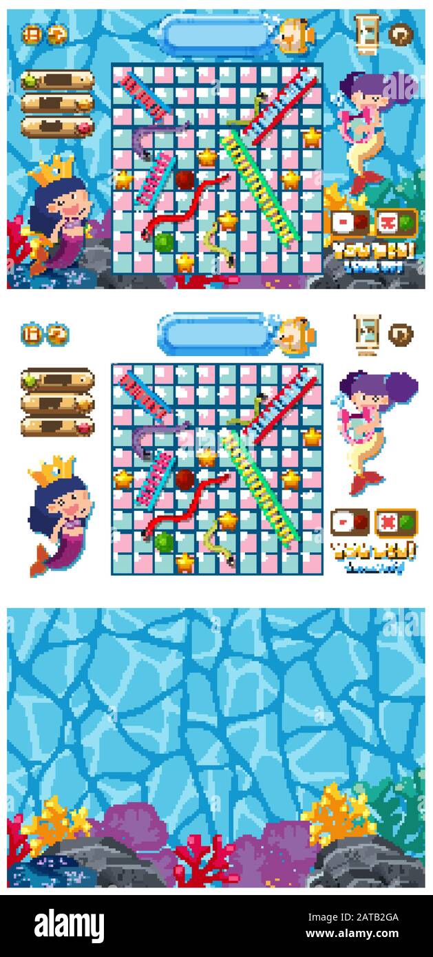 Snakes And Ladders Boardgame High Resolution Stock Photography and ...