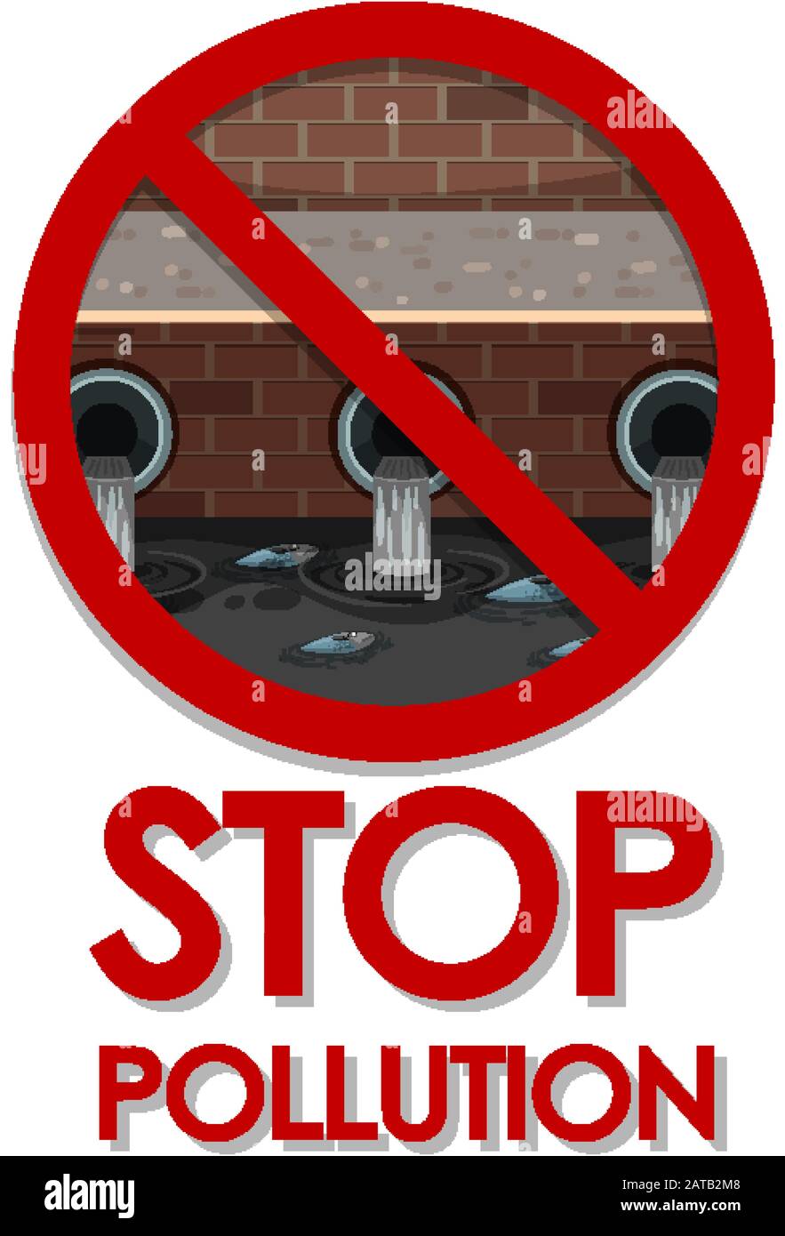 Stop Water Pollution Posters