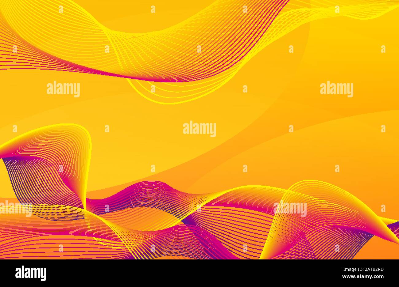 Background template design with yellow lines illustration Stock Vector ...