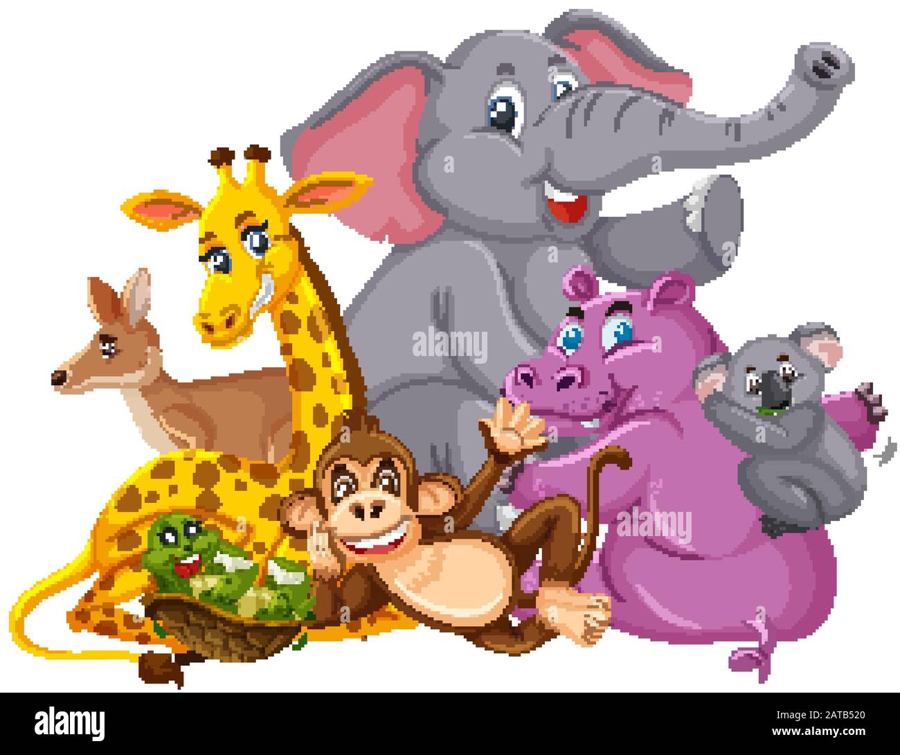 Animals Smiling Together