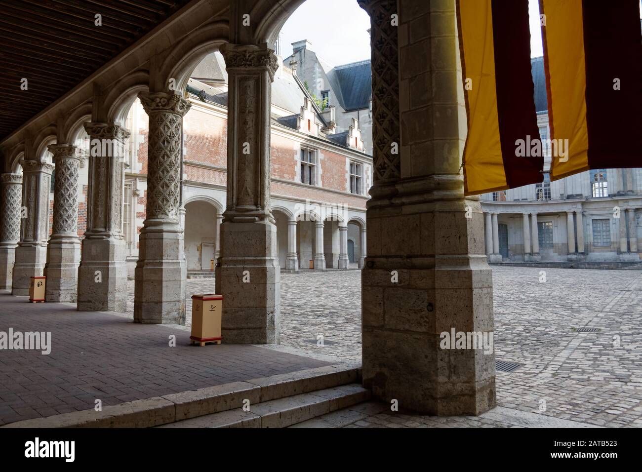 The town of Bloise on Loire Stock Photo - Alamy