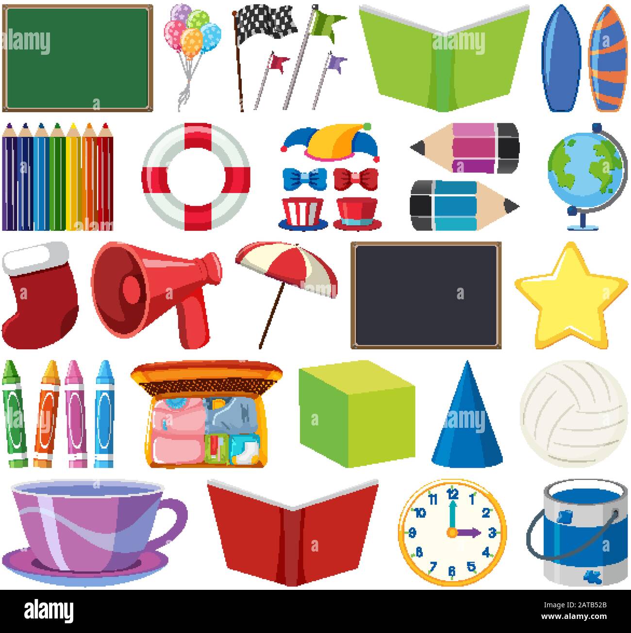 Crayon bucket Cut Out Stock Images & Pictures - Alamy