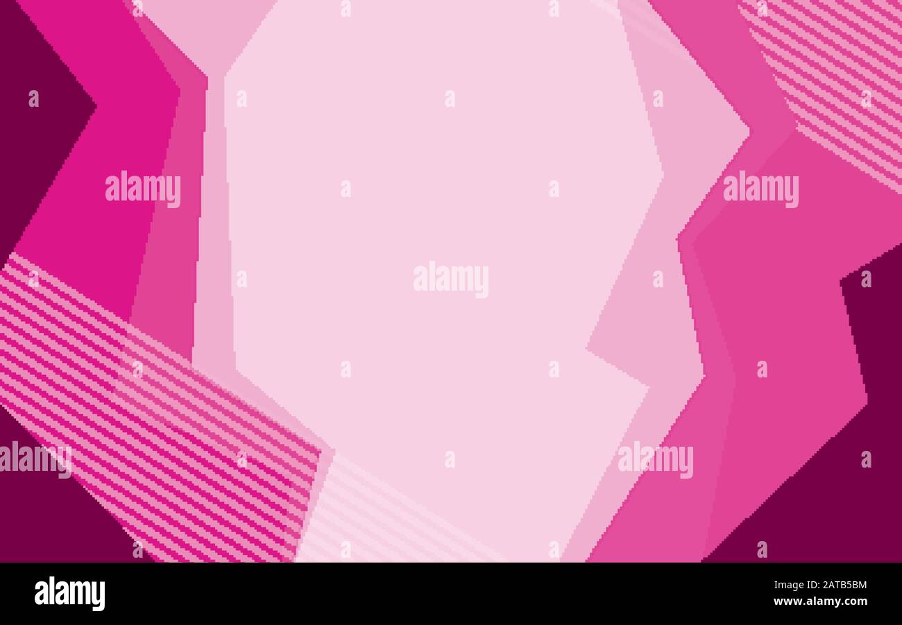Background design with pink abstract patterns illustration Stock Vector ...