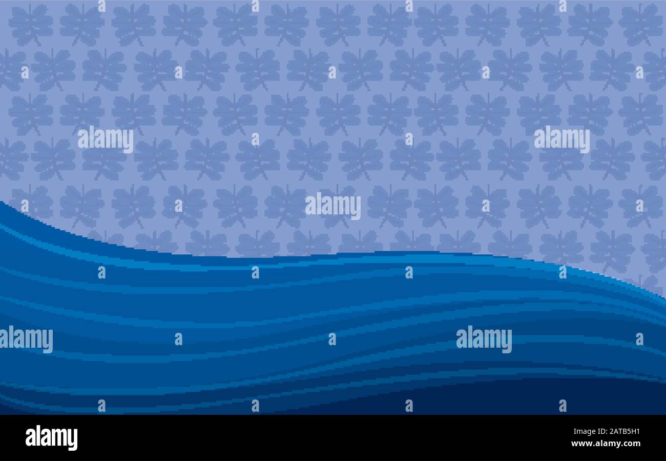 Background design with blue abstract patterns illustration Stock Vector ...