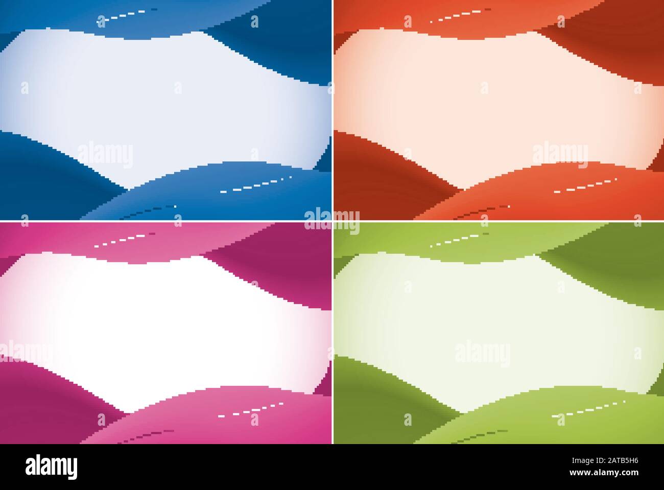 Background template in four colors illustration Stock Vector Image ...