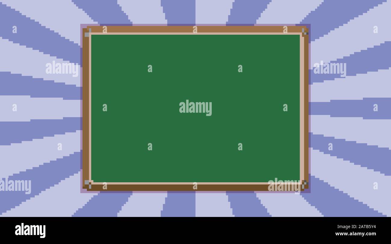 Blackboard template on the wall illustration Stock Vector Image & Art ...