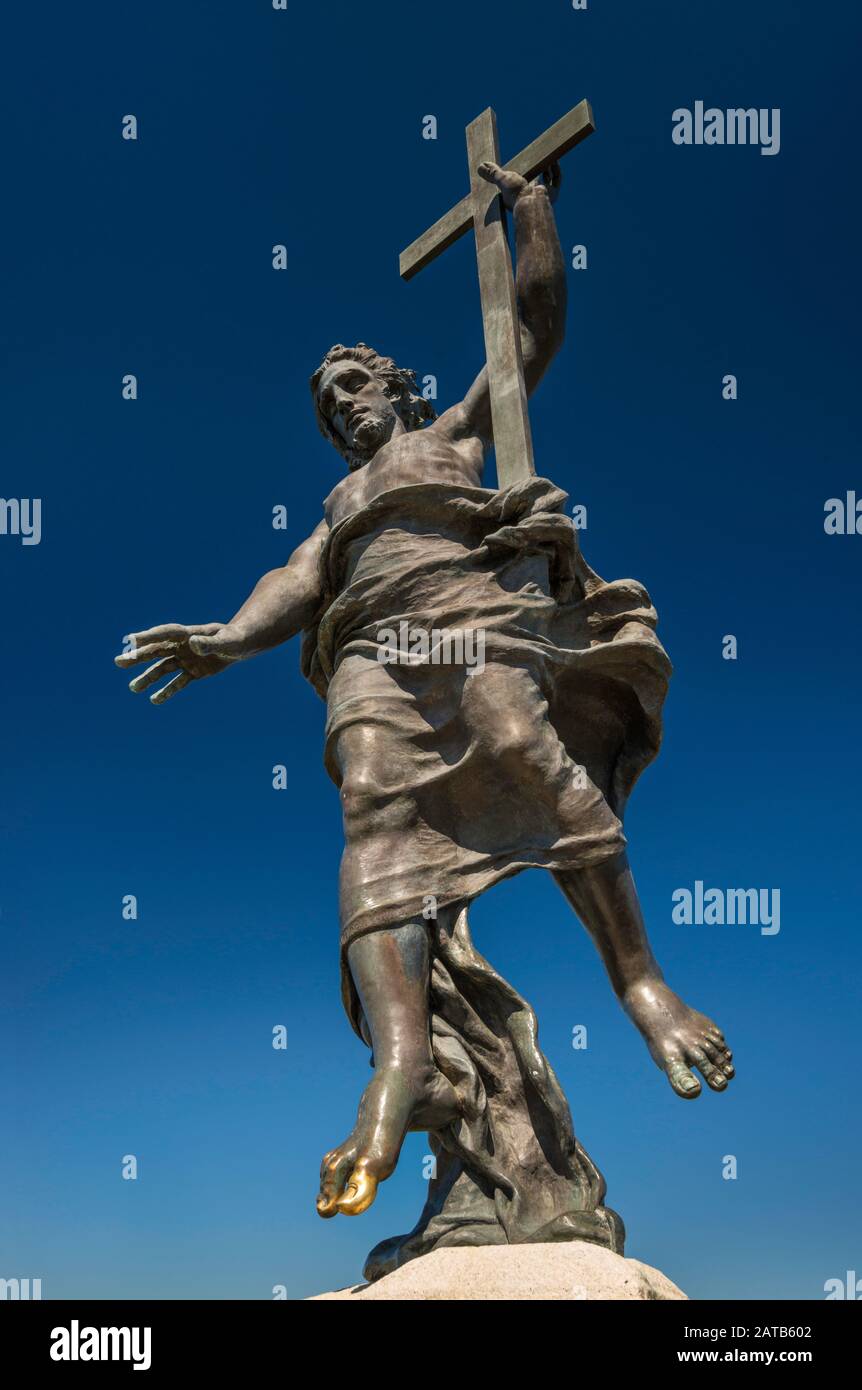 Christ the Redeemer statue, by Vincenzo Jerace, 1901, at Monte Ortobene ...