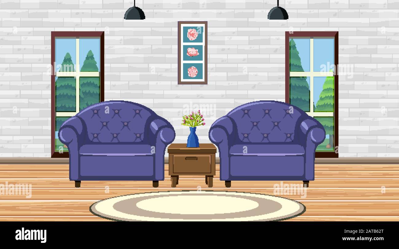 The purple room Stock Vector Images - Alamy