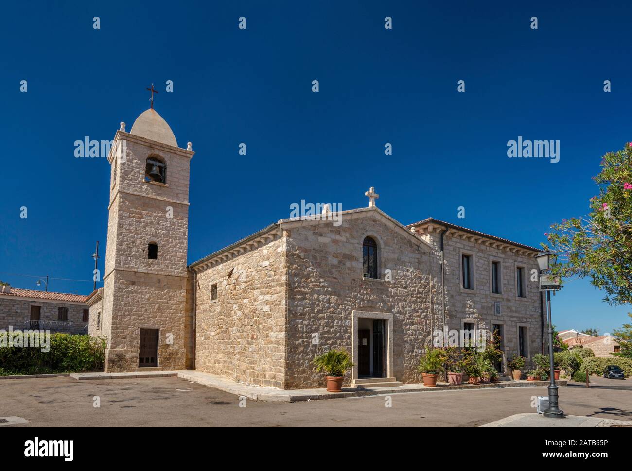 Chiesa di San Pantaleo, church in village of San Pantaleo, near ...