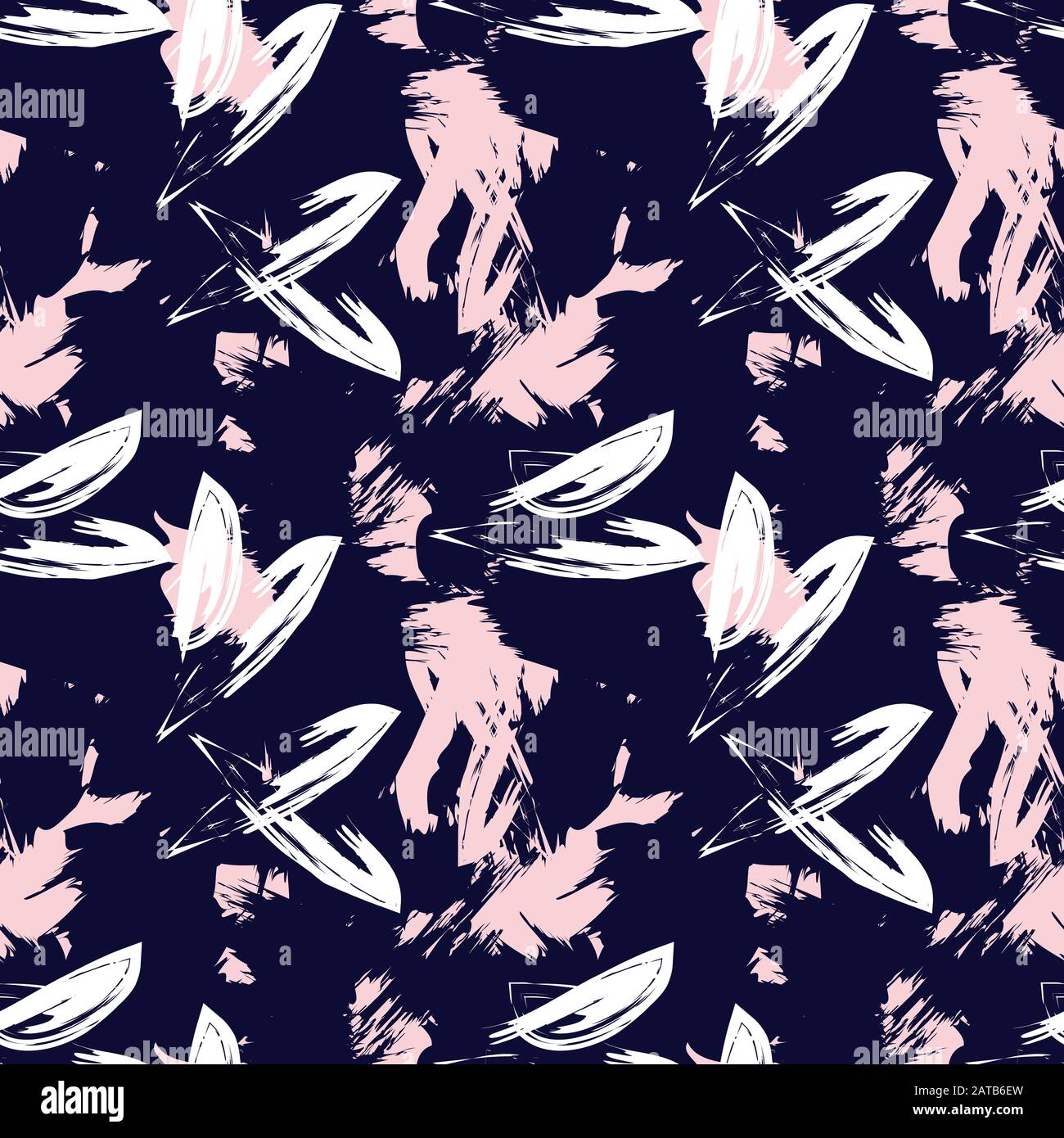 Abstract Brush Strokes Seamless Pattern - This is an abstract ...