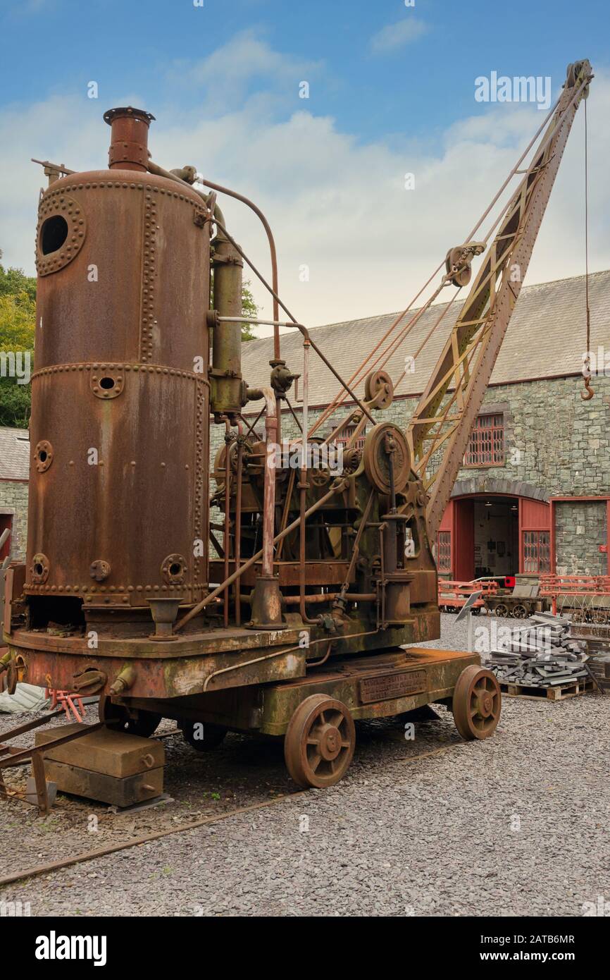 Steam crane built by Thomas Smith & Sons at the Steam and Electric ...