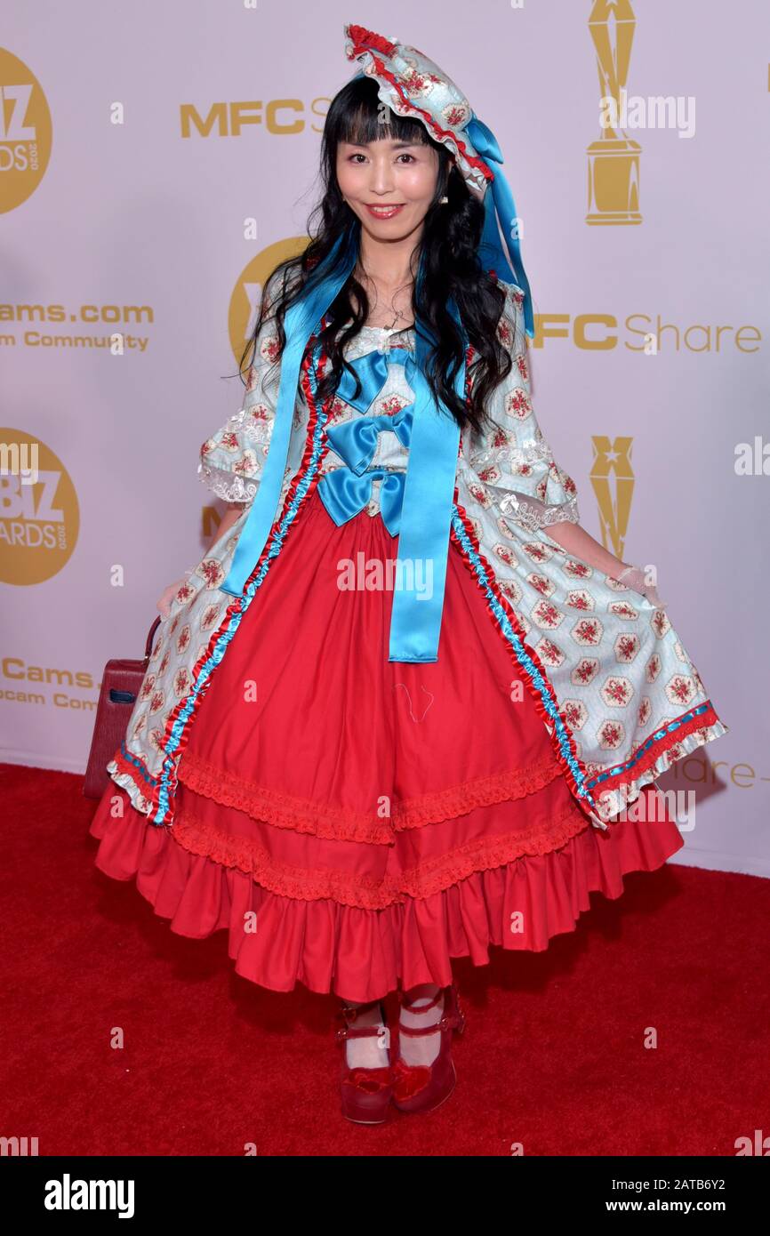 LOS ANGELES, CA, - 01 16: Model Marica Hase arrives for the "XBIZ ...