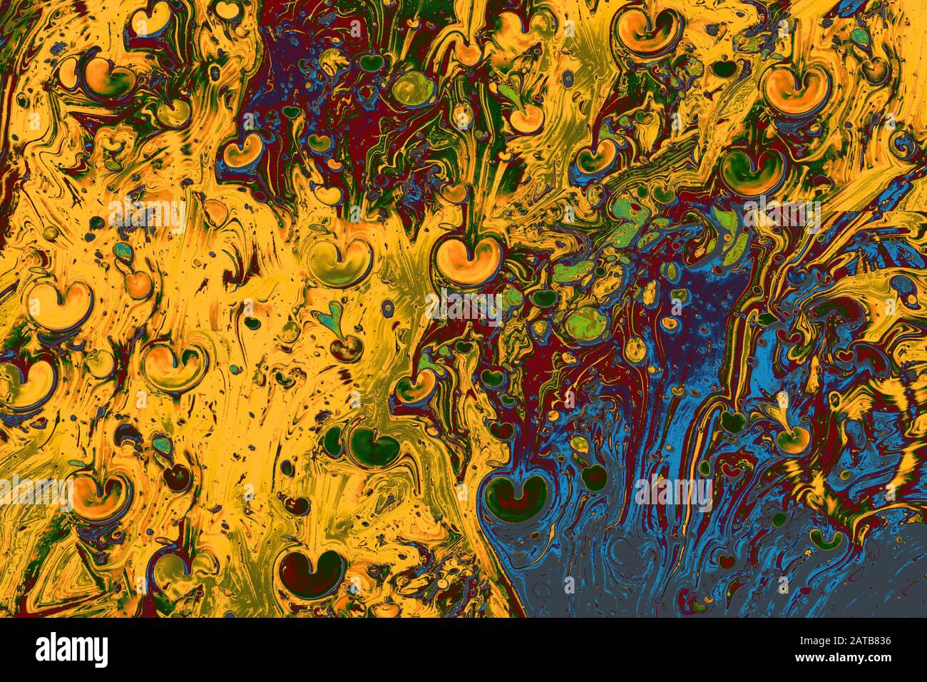 Abstract marbling art patterns as background Stock Photo - Alamy