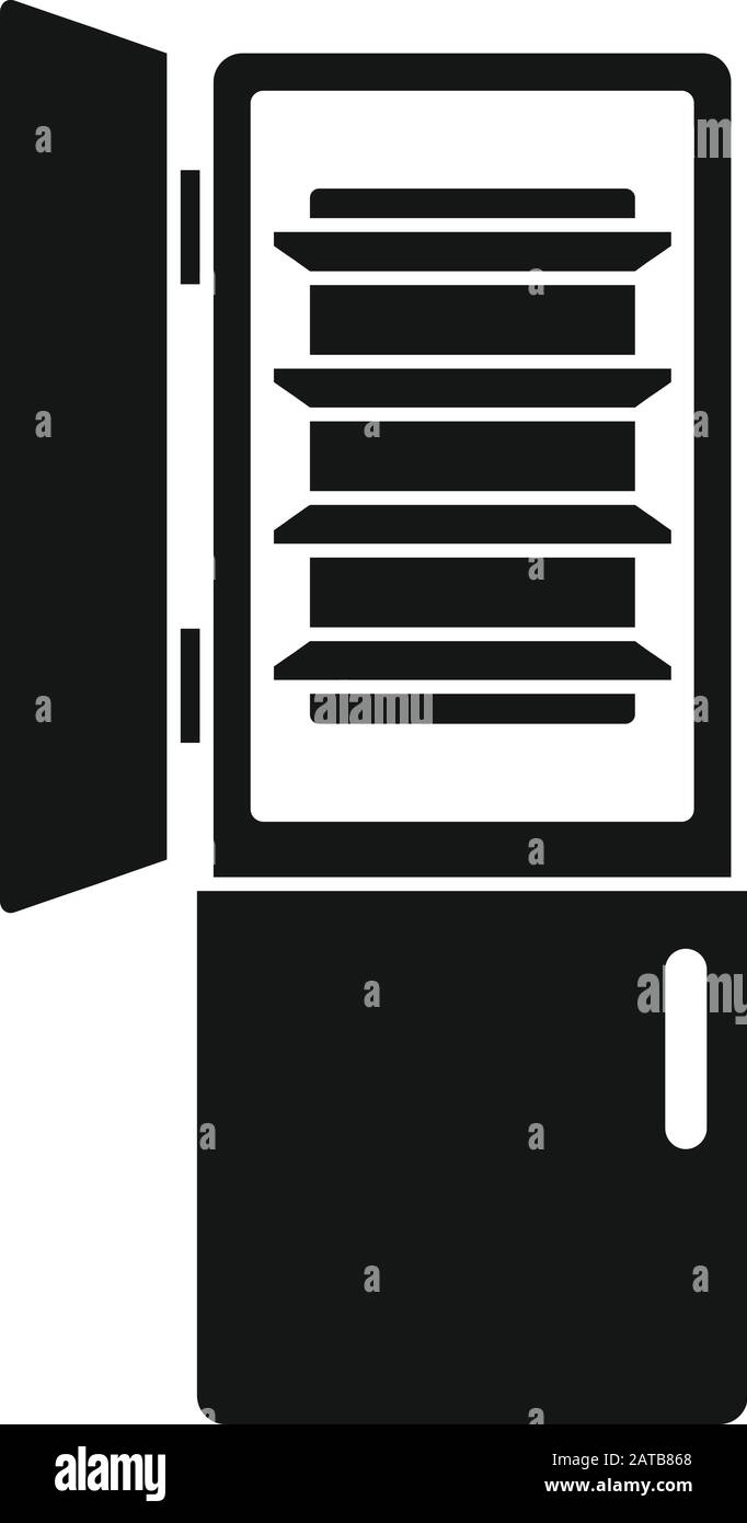House fridge icon. Simple illustration of house fridge vector icon for ...