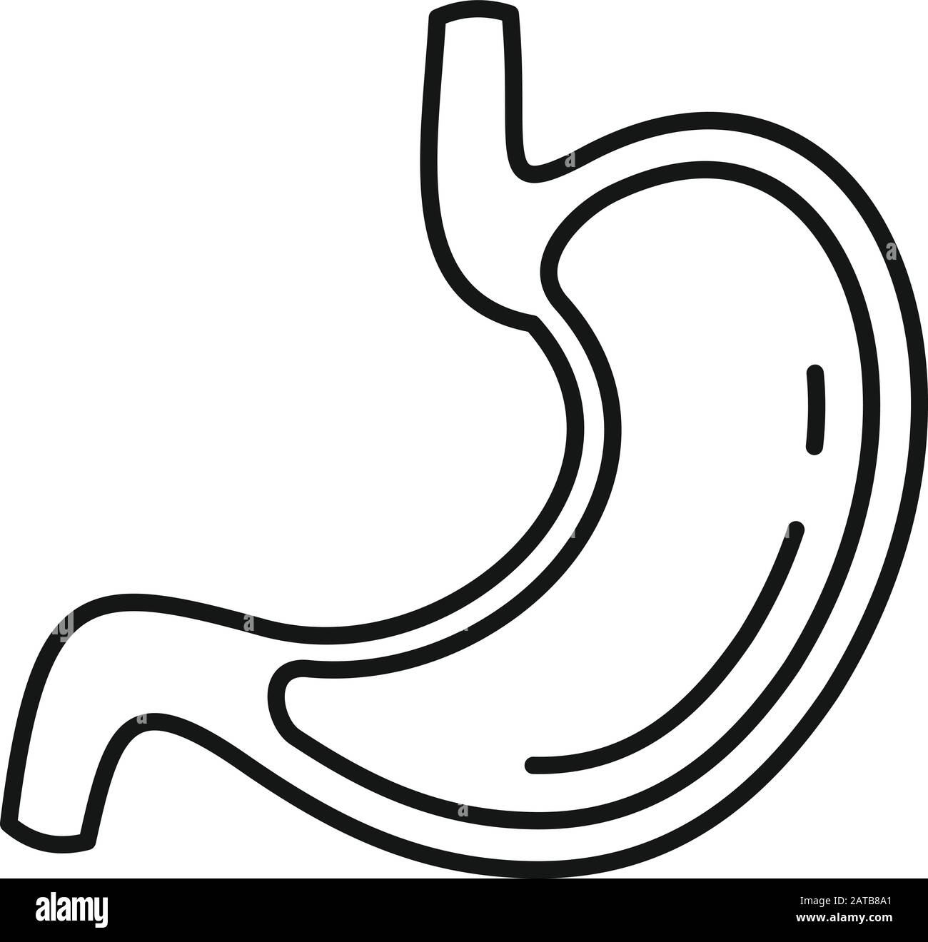 Stomach clipart Black and White Stock Photos & Images - Alamy