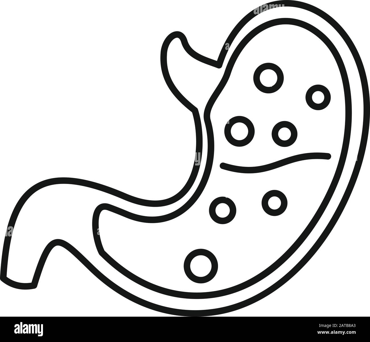 Stomach Coloring Page