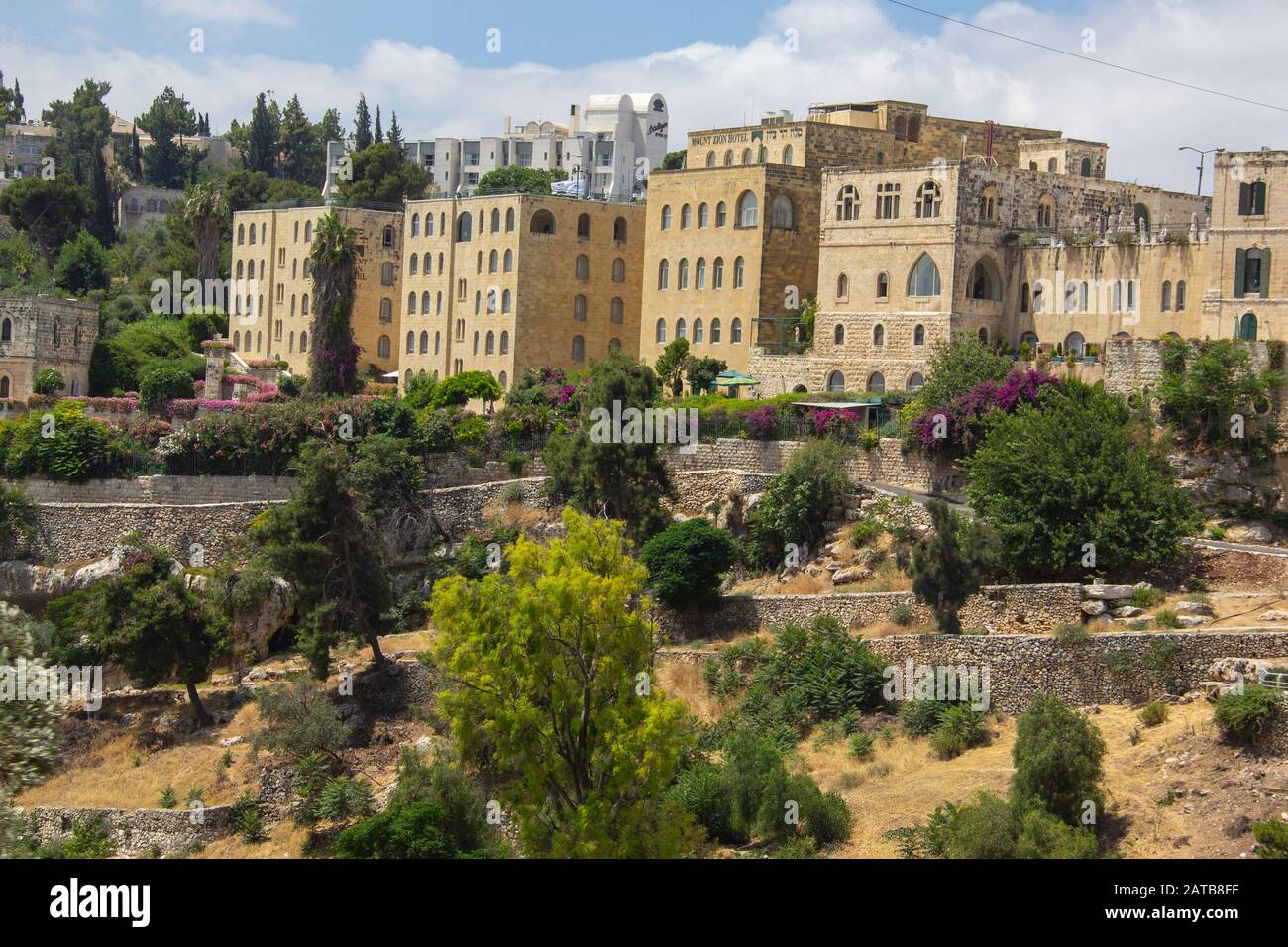 buildings on a Jerusalem hill Stock Photo - Alamy