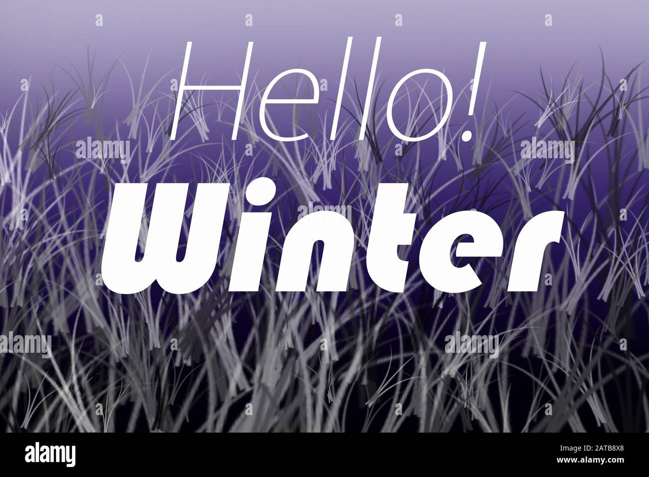 Hello Winter template texture background Stock Photo - Alamy