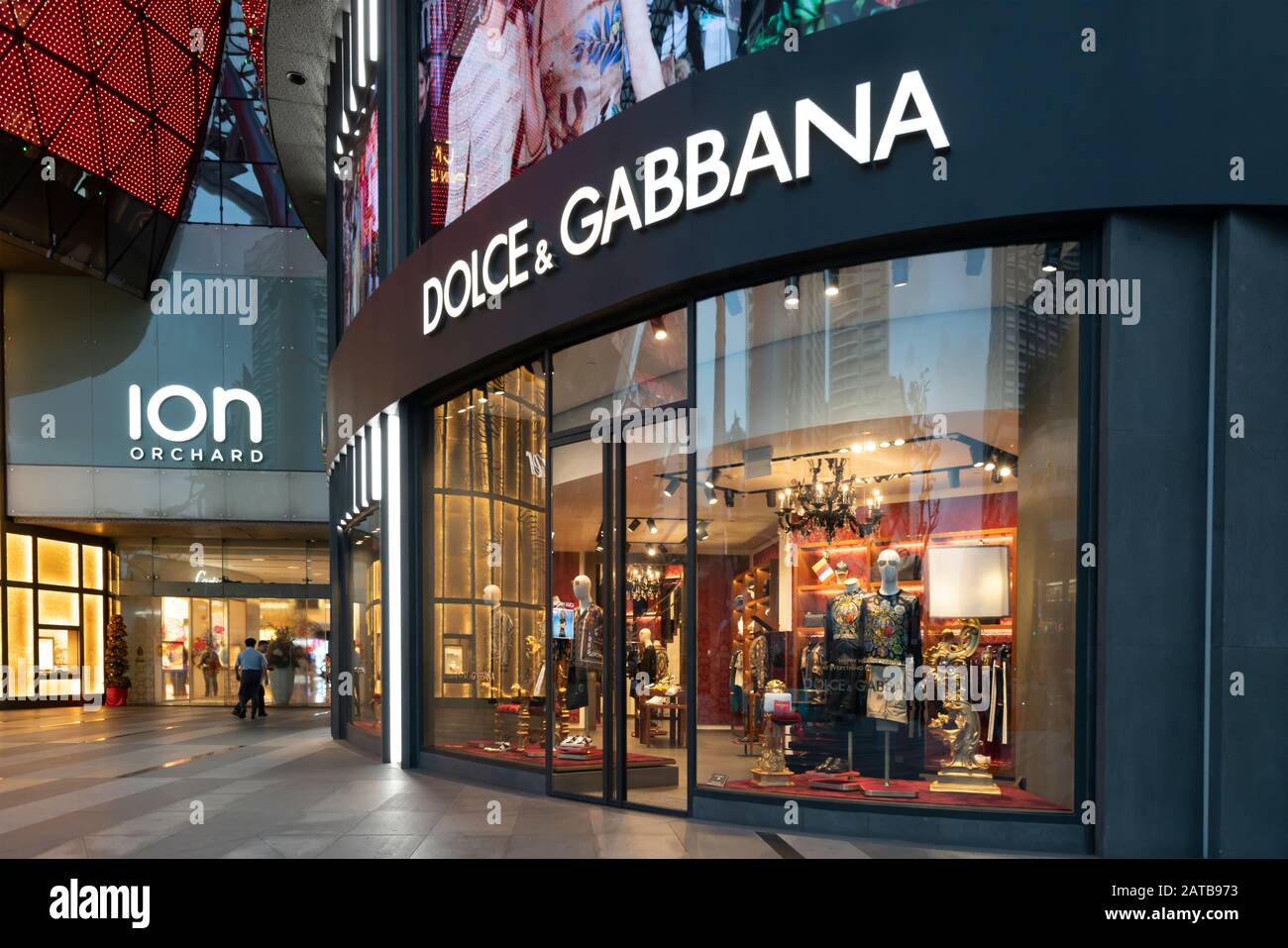 Entrance ion shopping mall orchard hi-res stock photography and images ...