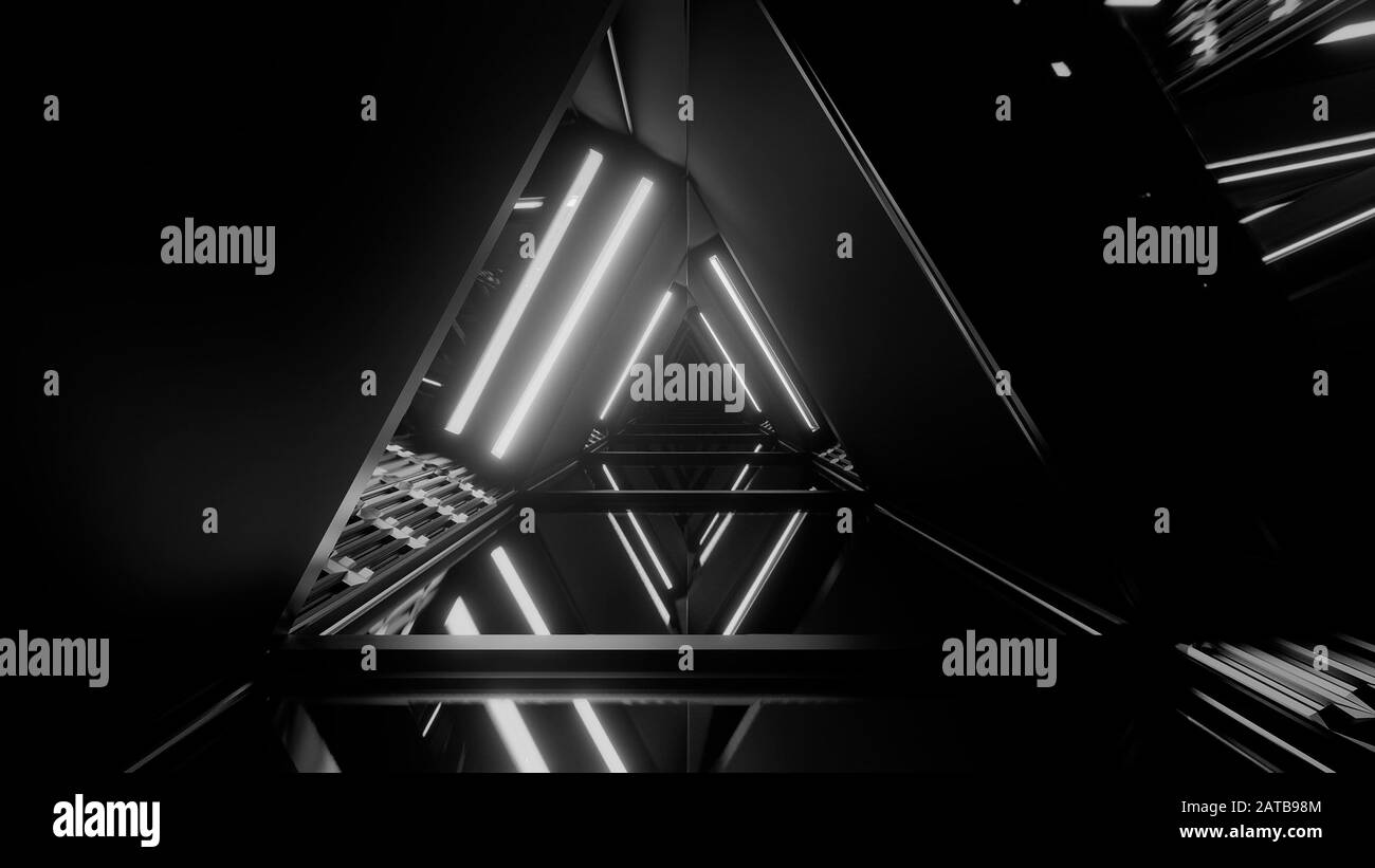 3d illustration background design artwork with abstract triangle shape ...