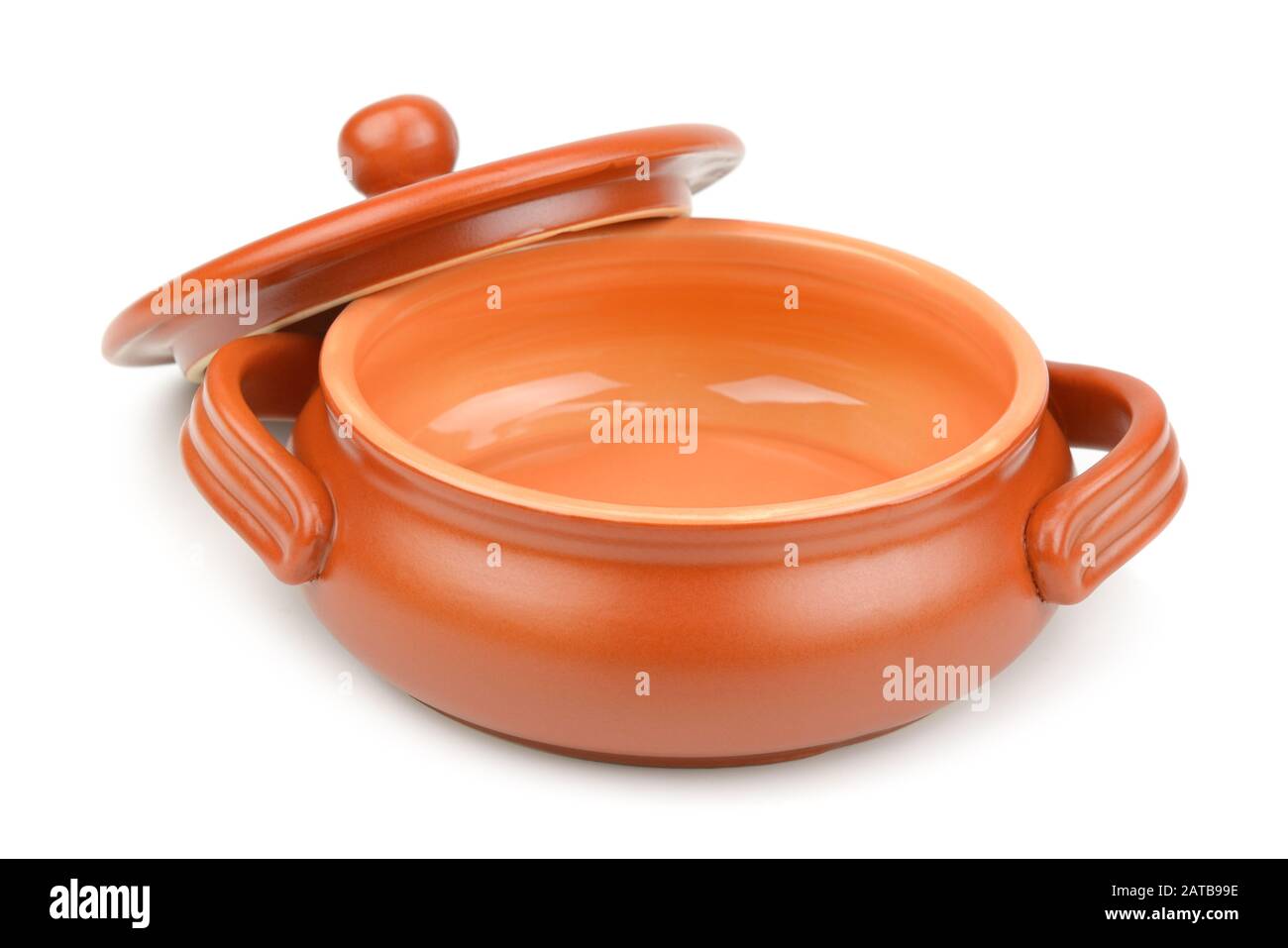 clay pot isolated on white background Stock Photo - Alamy