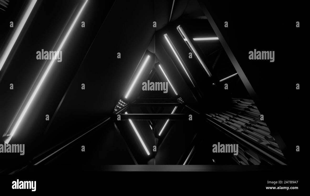 3d illustration background design artwork with abstract triangle shape ...