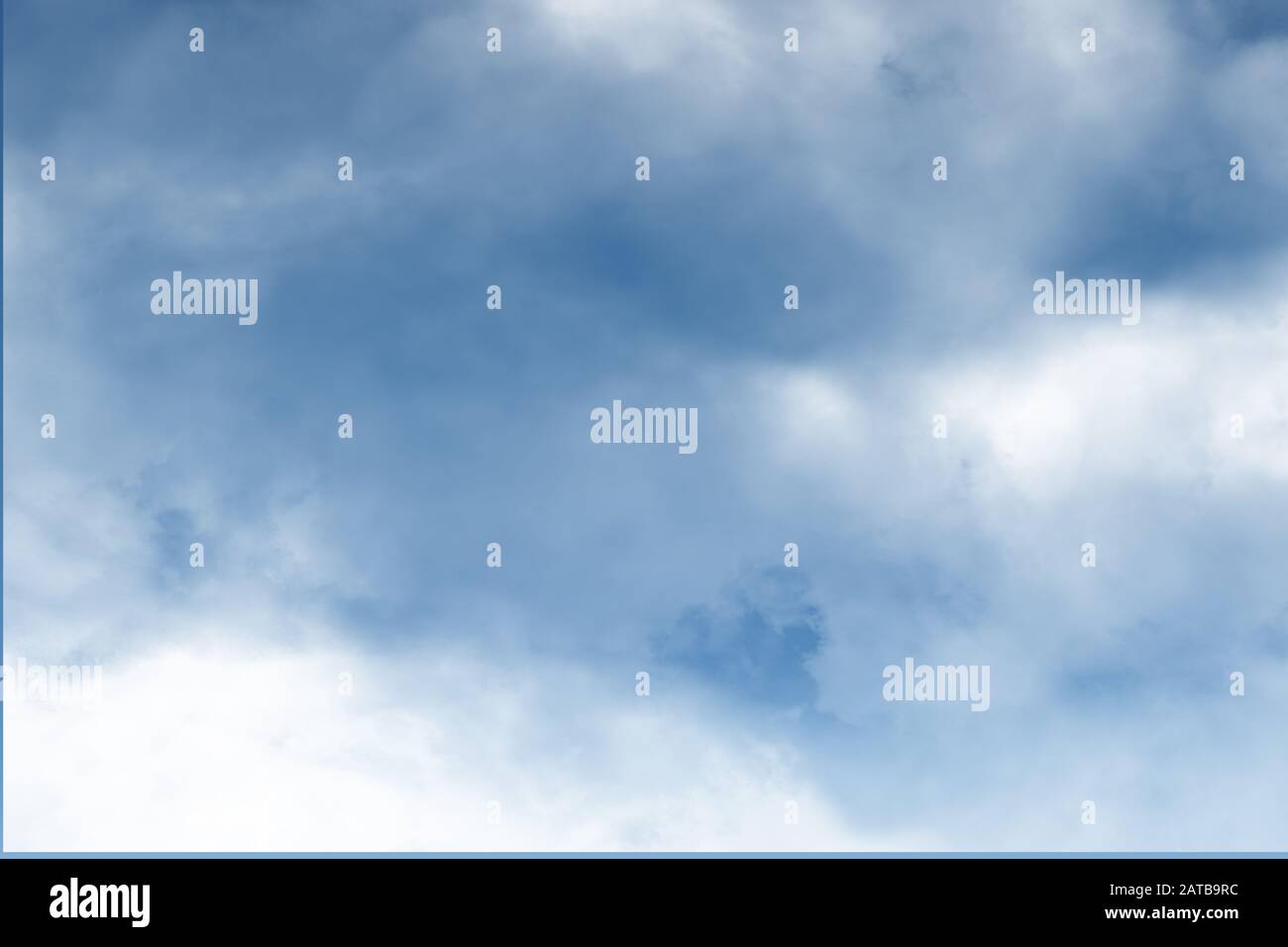 Blue sky texture background template Stock Photo - Alamy