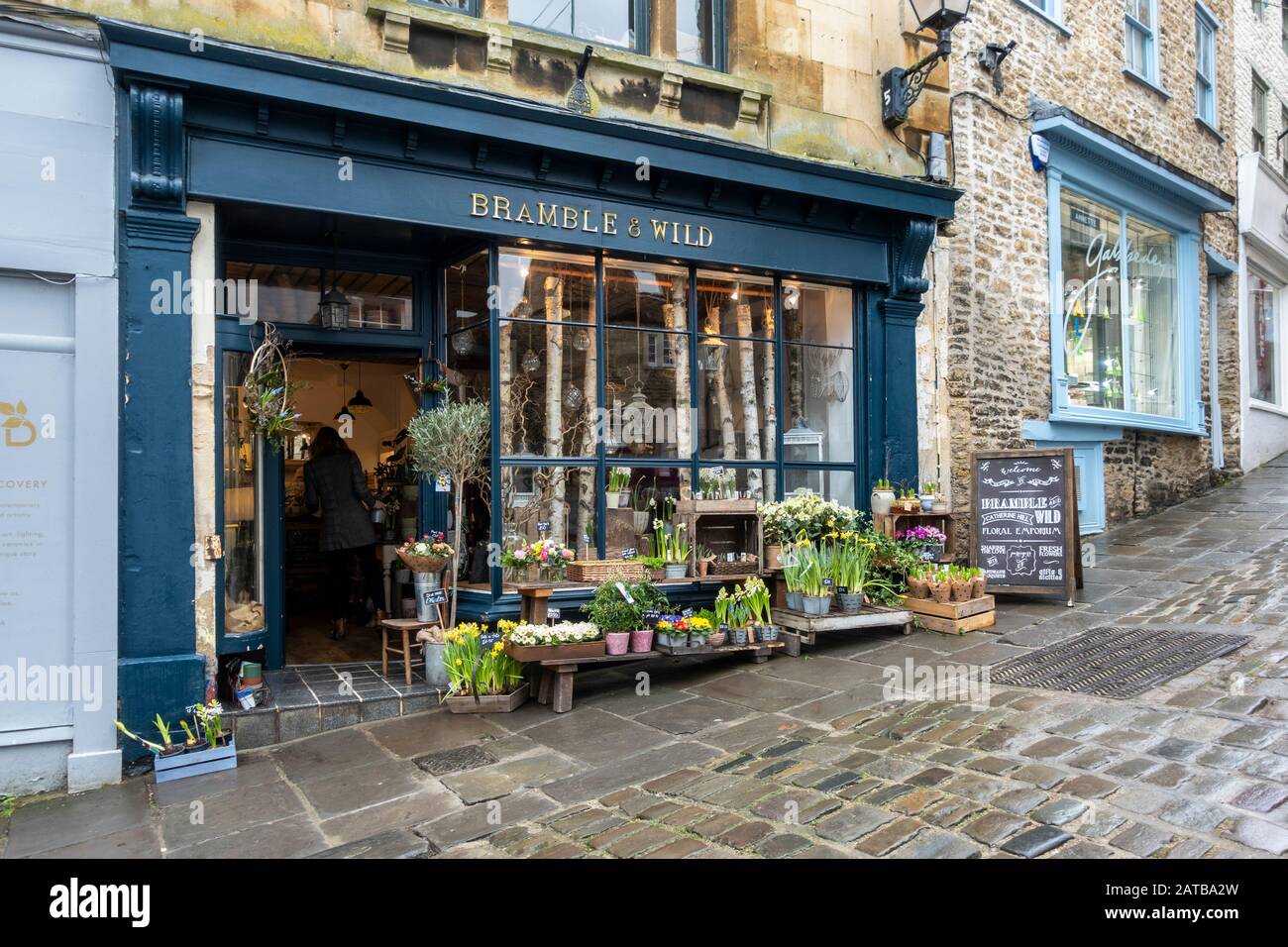Bramble & Wild Florist on Catherine Hill, Frome, Somerset, England, UK ...