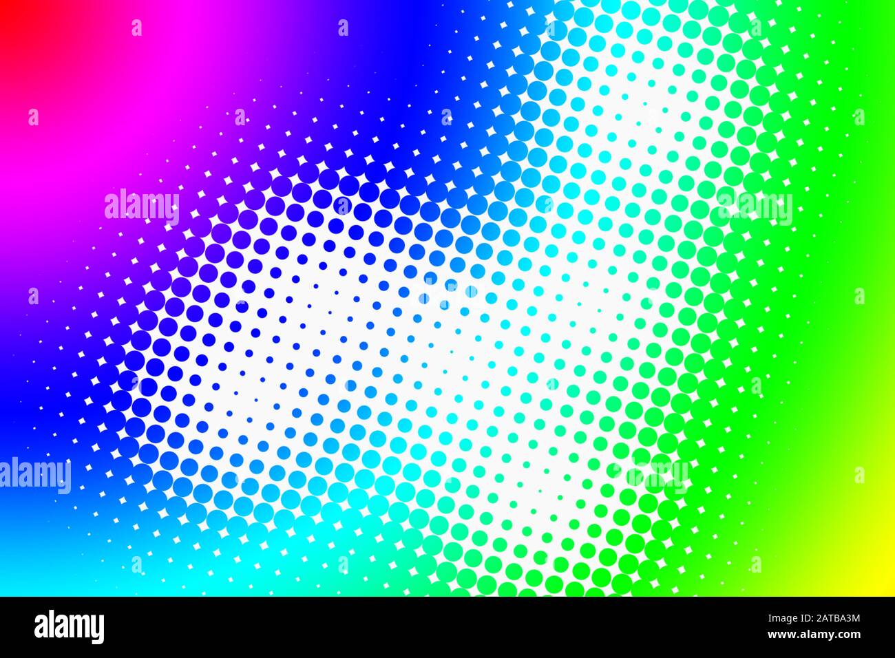 Dots pop art template background Stock Photo - Alamy