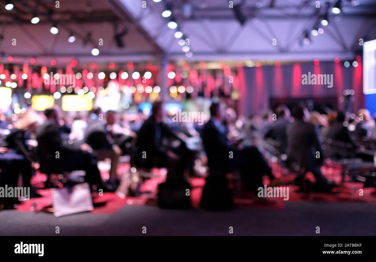 Conference audience blur hi-res stock photography and images - Alamy