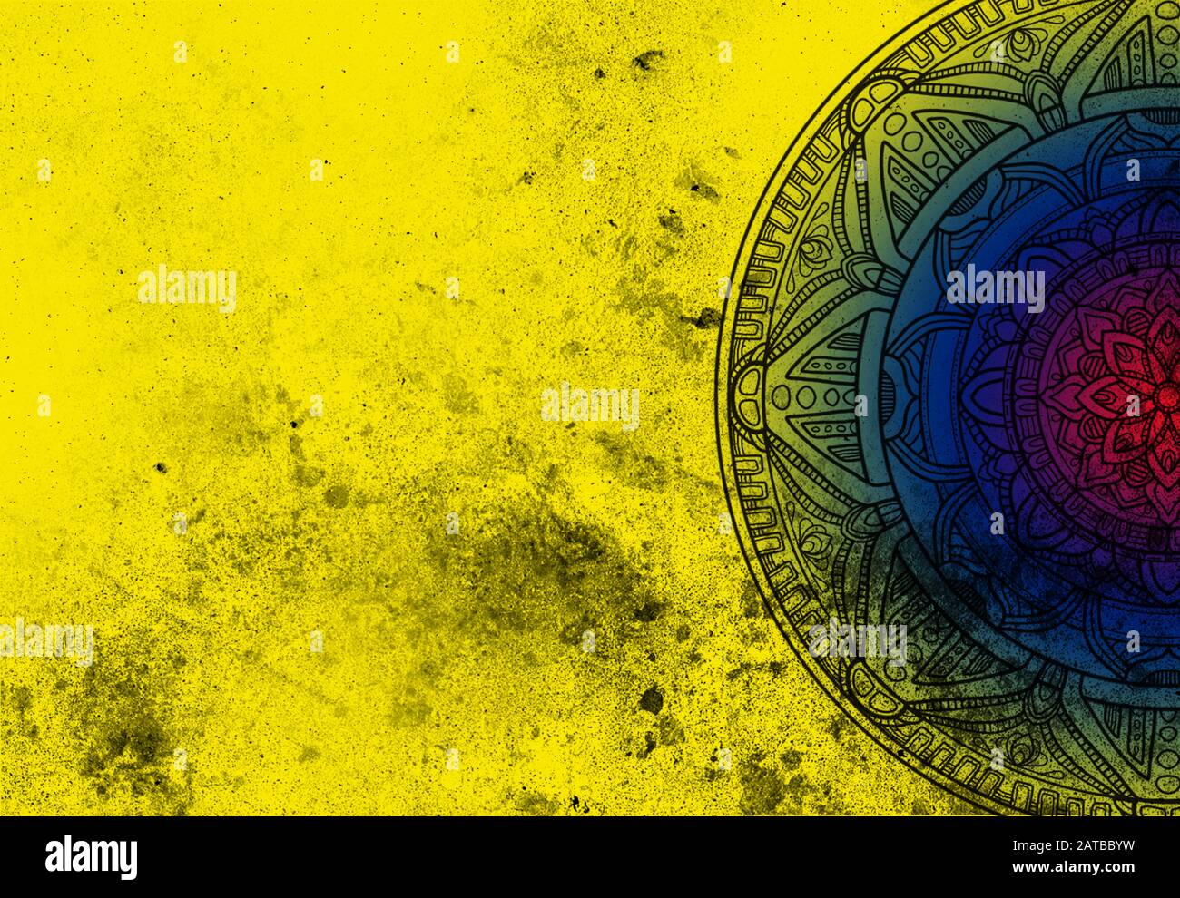 Mandala Template texture background Stock Photo - Alamy