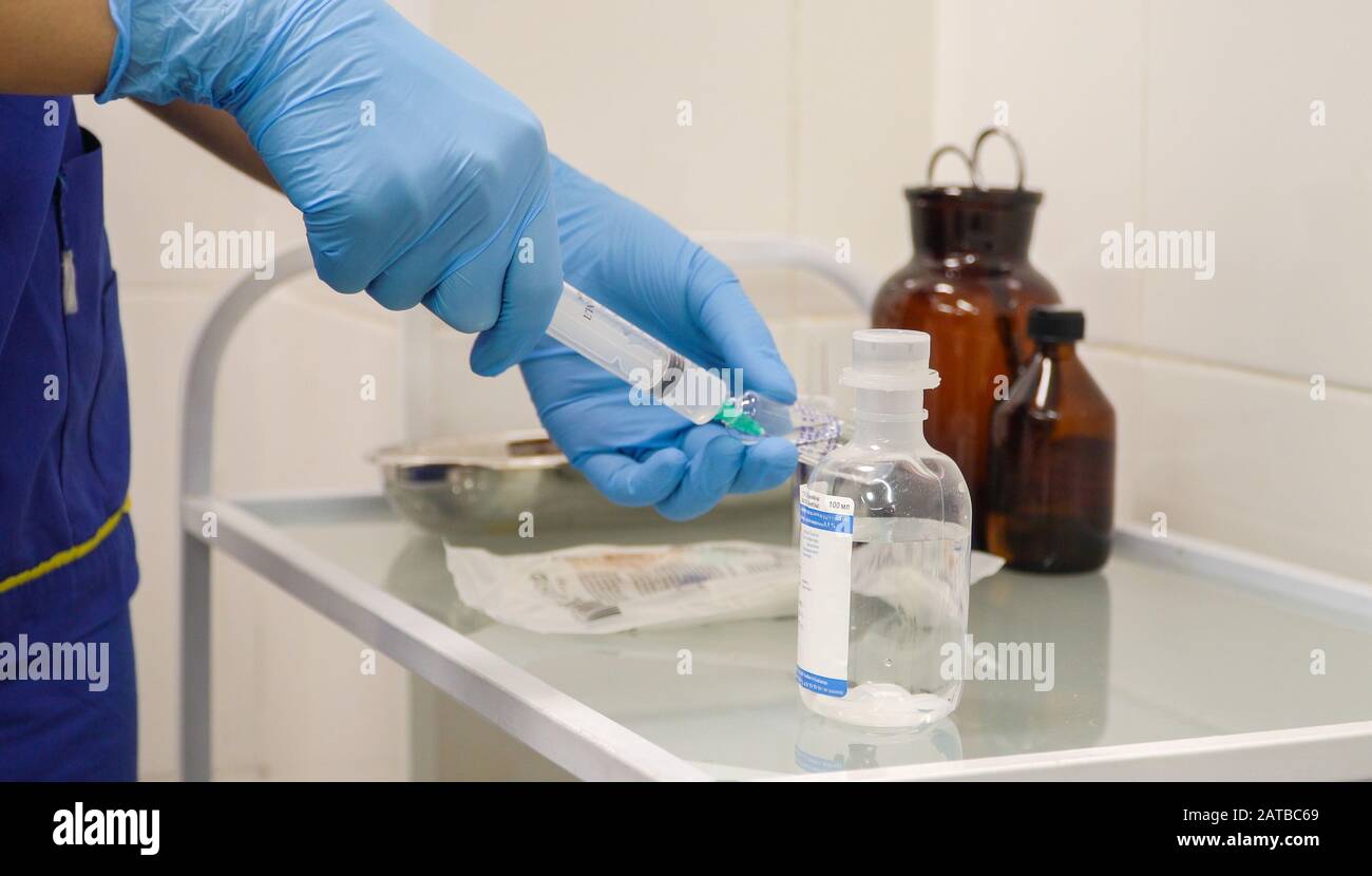 Saline Solution High Resolution Stock Photography and Images - Alamy