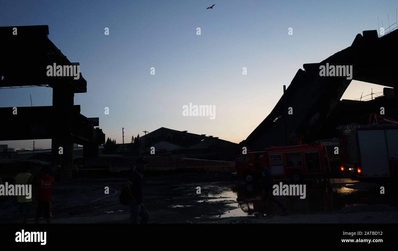Pandacan, Manila, Philippines. 1st Feb 2020. A portion of Skyway Stage ...