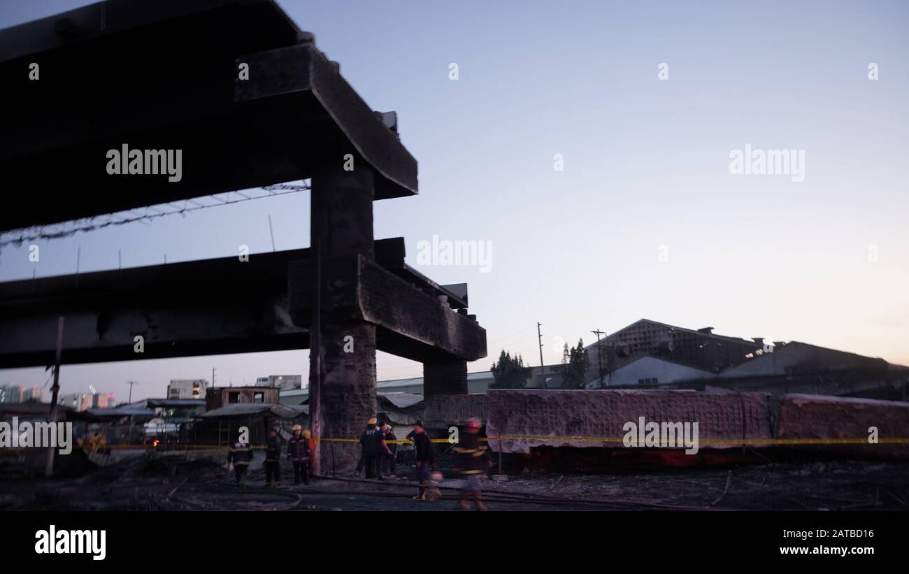 Pandacan, Manila, Philippines. 1st Feb 2020. A portion of Skyway Stage ...