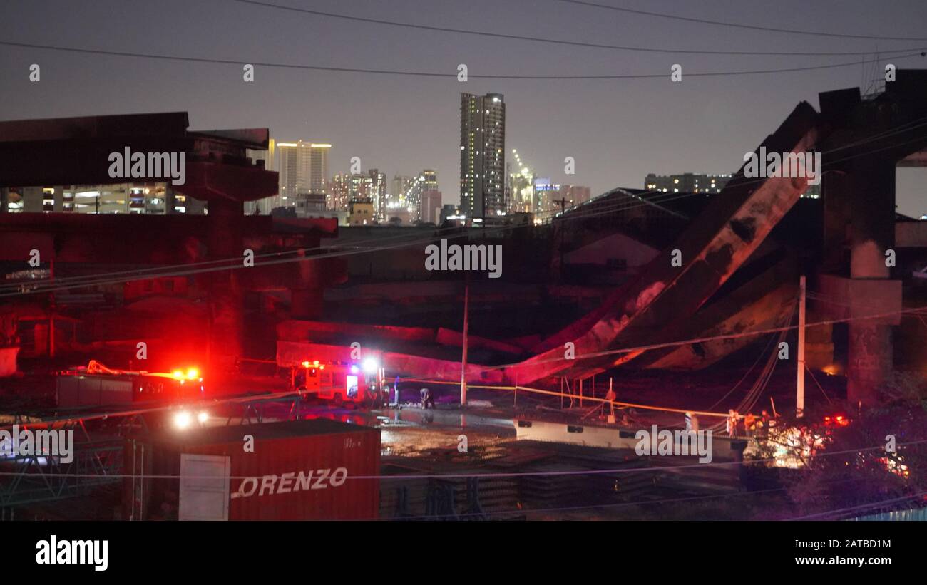 Pandacan, Manila, Philippines. 1st Feb 2020. A portion of Skyway Stage ...