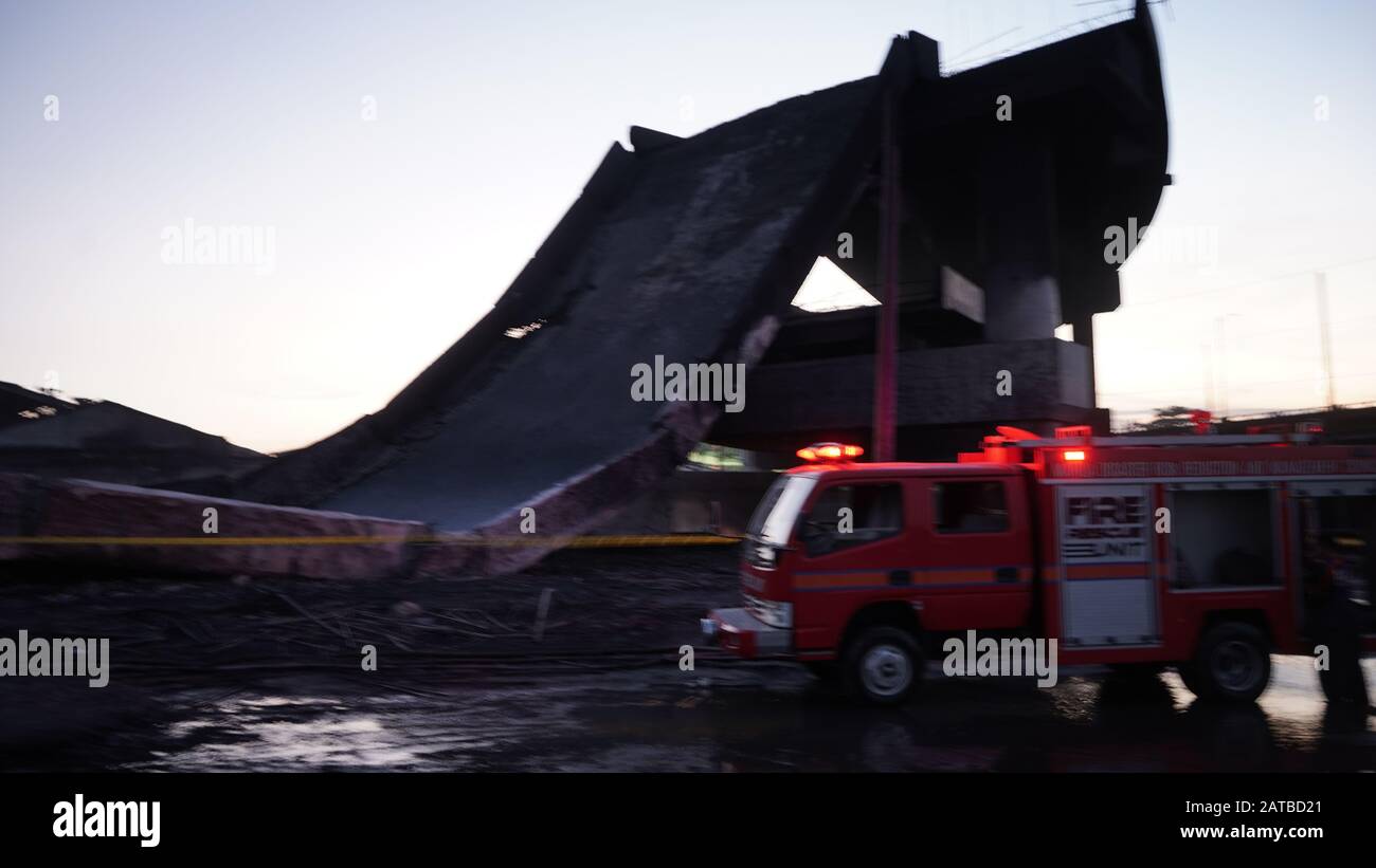Pandacan, Manila, Philippines. 1st Feb 2020. A portion of Skyway Stage ...