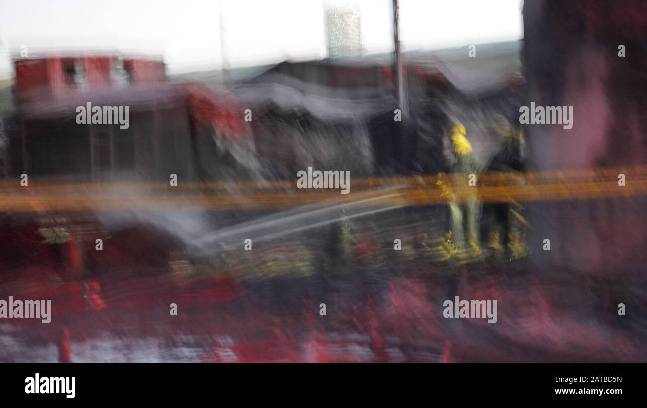 Pandacan, Manila, Philippines. 1st Feb 2020. A portion of Skyway Stage ...