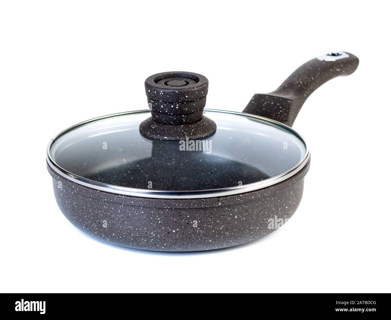 New Frying pan isolated on white background Stock Photo - Alamy