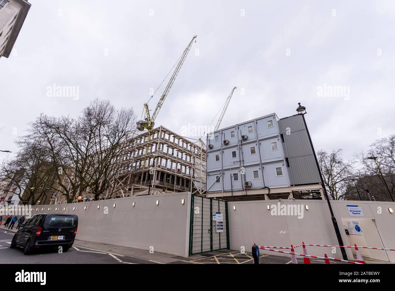 Vacated US Embassy Grosvenor Square London. Embassy of the United ...