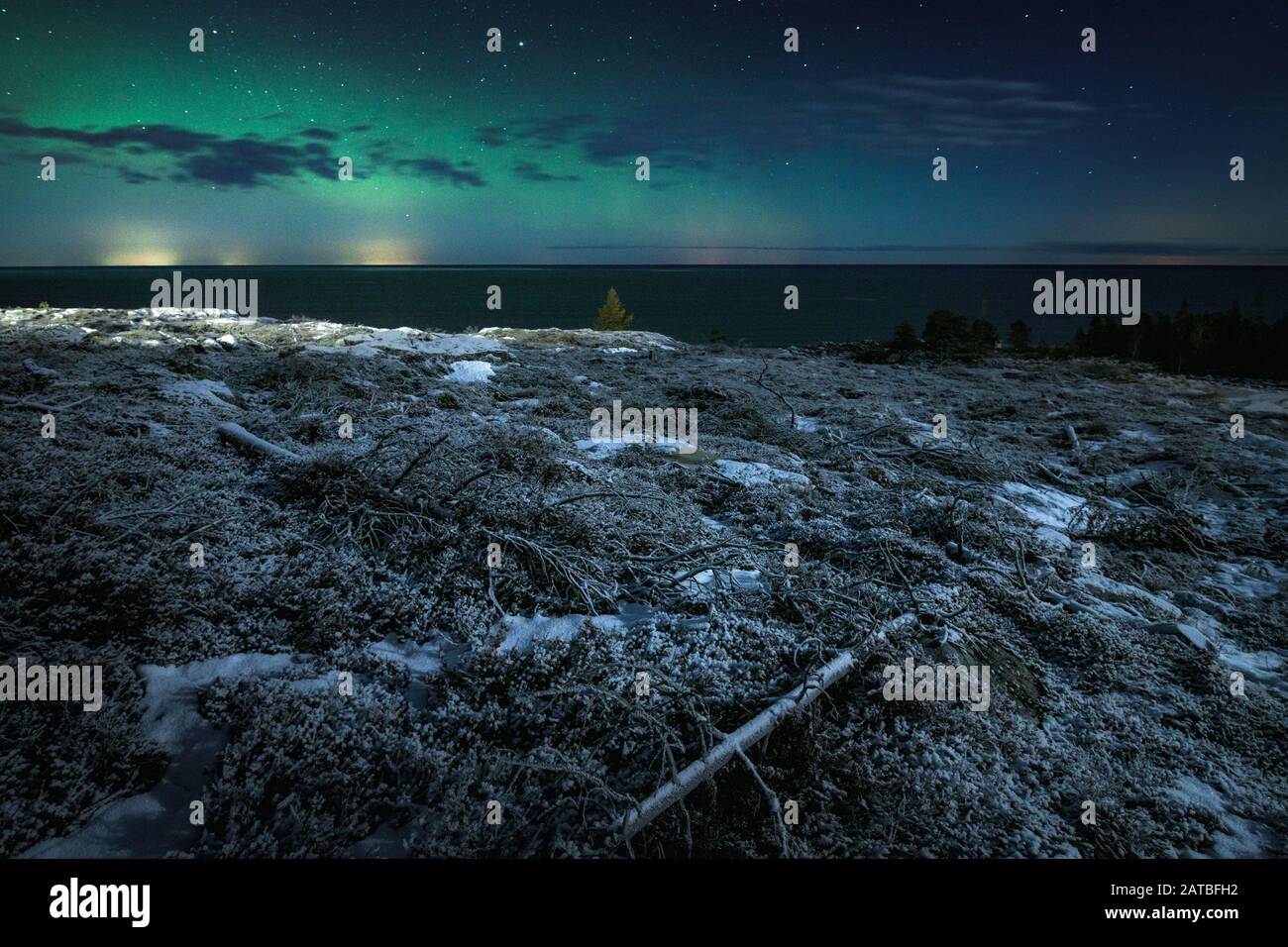 Gulf of Bothnia at Bjuroklubb nature reserve, Sweden Stock Photo - Alamy